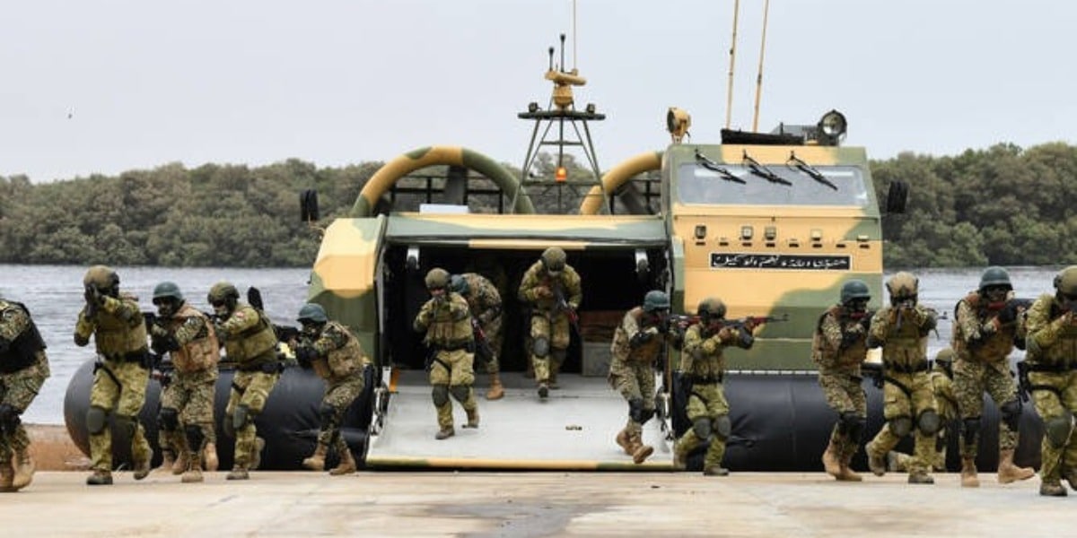 Pakistan and Türkiye conduct military exercises in Karachi